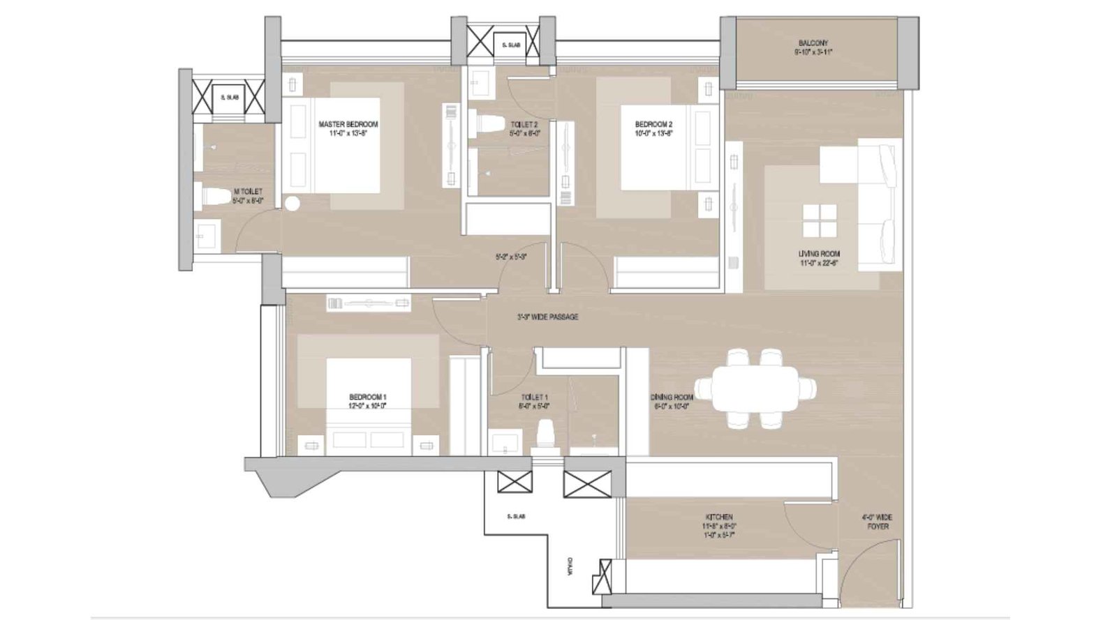 Oberoi Sky City Borivali East | 3 BHK @ Western Express Highway